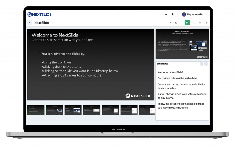 Features - See what you can do with NextSlide